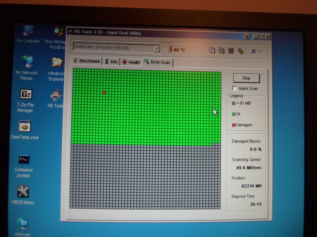 HDD “bad sector” probleminin həlli | Java Sertifikat Qeydlərim