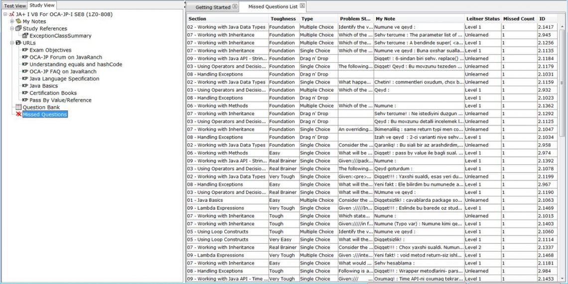 enthuware-missed-questions | Java Certification Notes