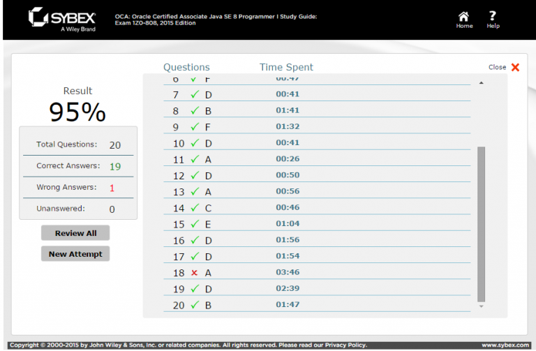 sybex-oca-8-chapter-2-review-questions-result-second-attempt | Java ...