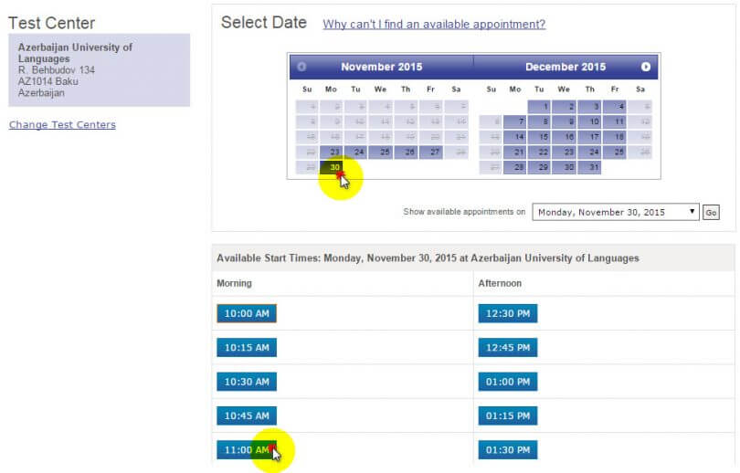 Pearson Vue Select Date Java Certification Notes