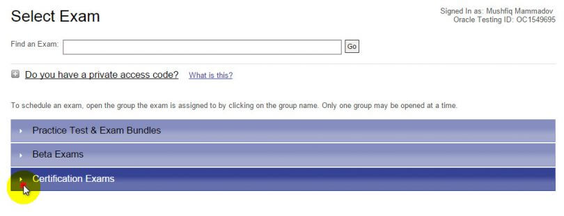Pearson Vue Select Exam Java Certification Notes
